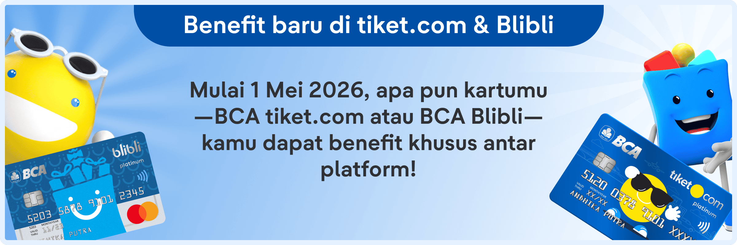 Kartu Kredit BCA tiket.com
