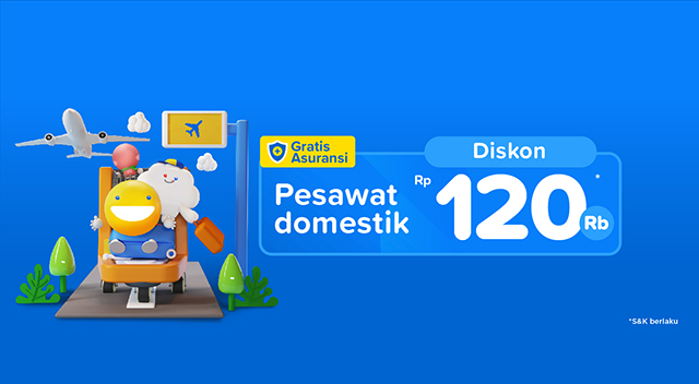Promo Akulaku, Diskon Pesawat & Hotel 500.000 - tiket.com