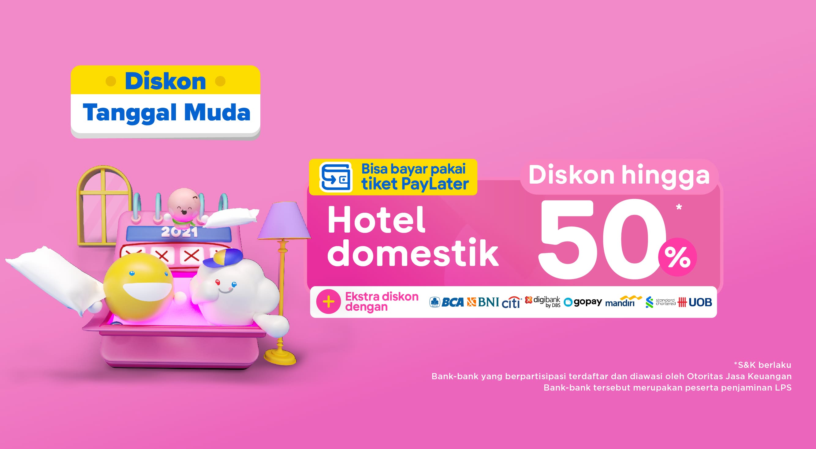 Promo Penerbangan Domestik Diskon Hingga 250 ribu - tiket.com