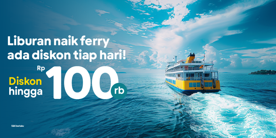 Ferry - Tiket Kapal Ferry Online Terpercaya di tiket.com