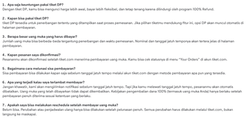 tiket DP