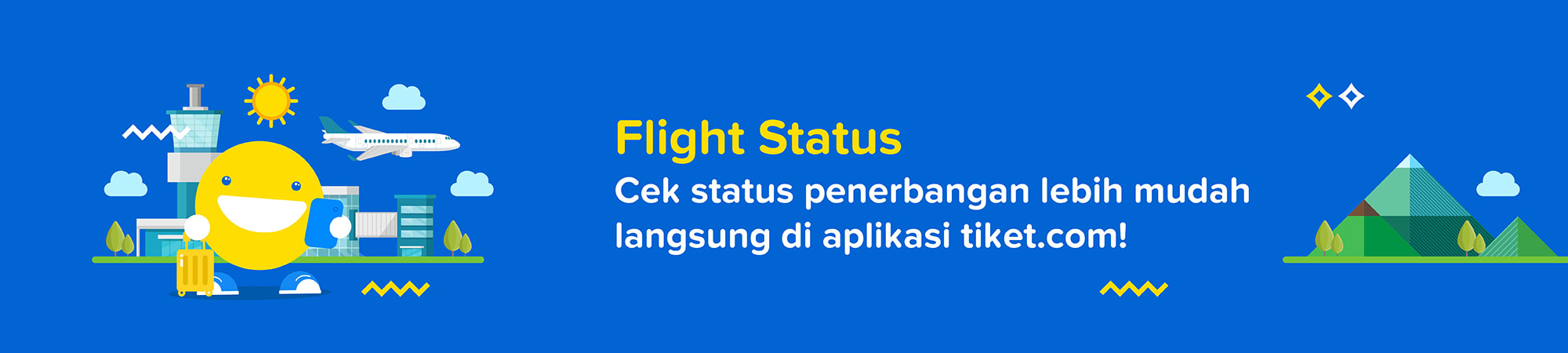 Fitur Flight Status, Cek Penerbangan Jadi Mudah | tiket.com