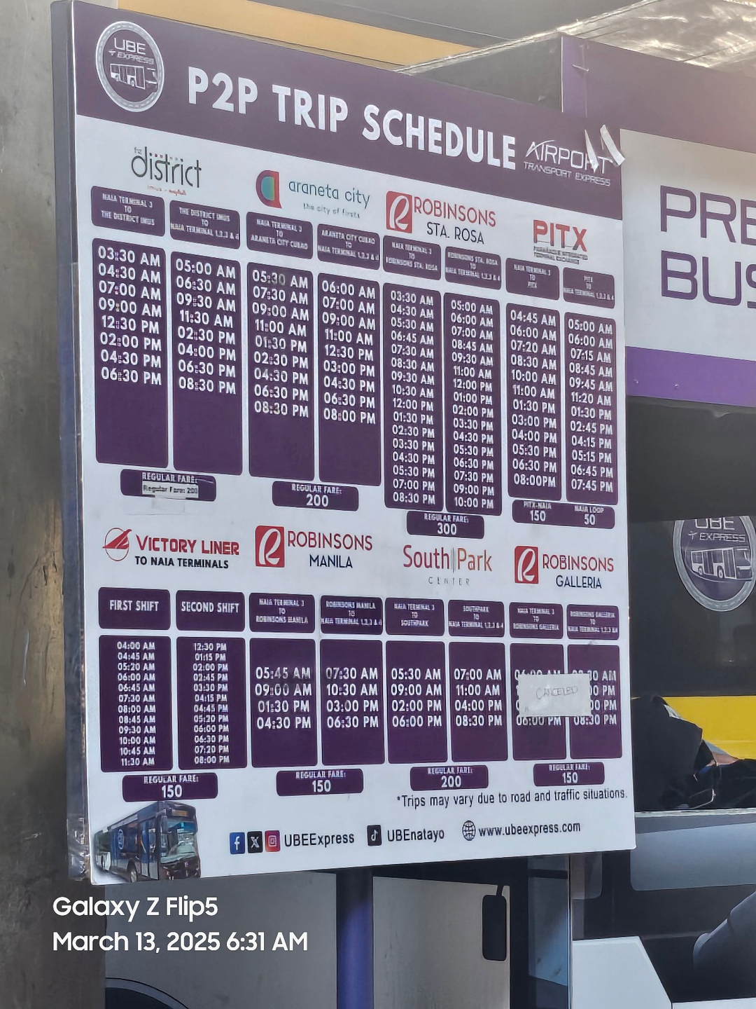 Premium Ninoy Aquino International Airport (NAIA) Shuttle Bus Transfers ...