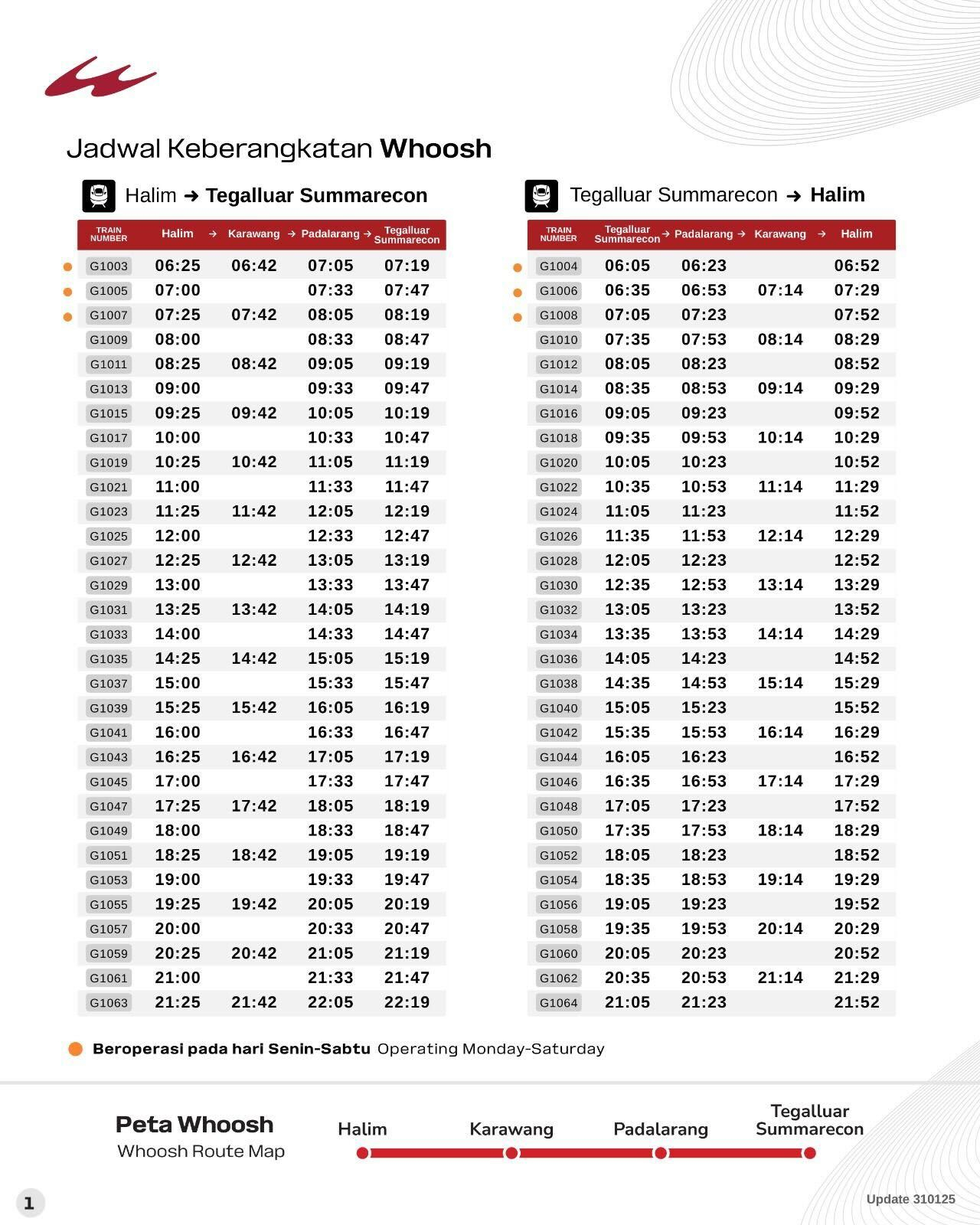 Tiket Whoosh Tersedia di tiket.com, Promo & Beli Sekarang!