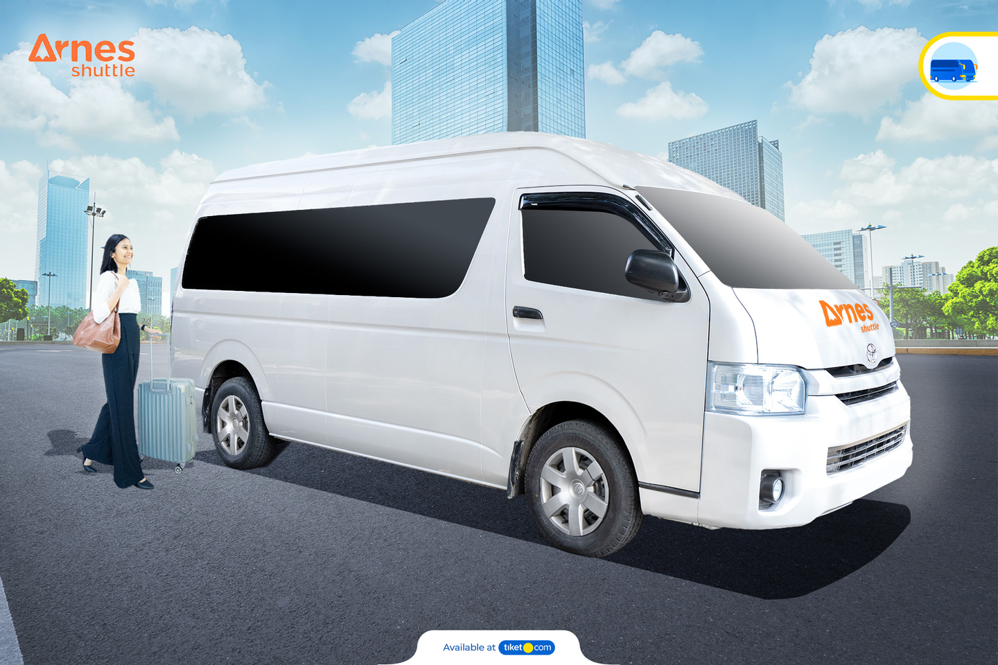 Tiket Travel Arnes Shuttle | Harga Murah Dari OTA Lain! - Promo tiket.com
