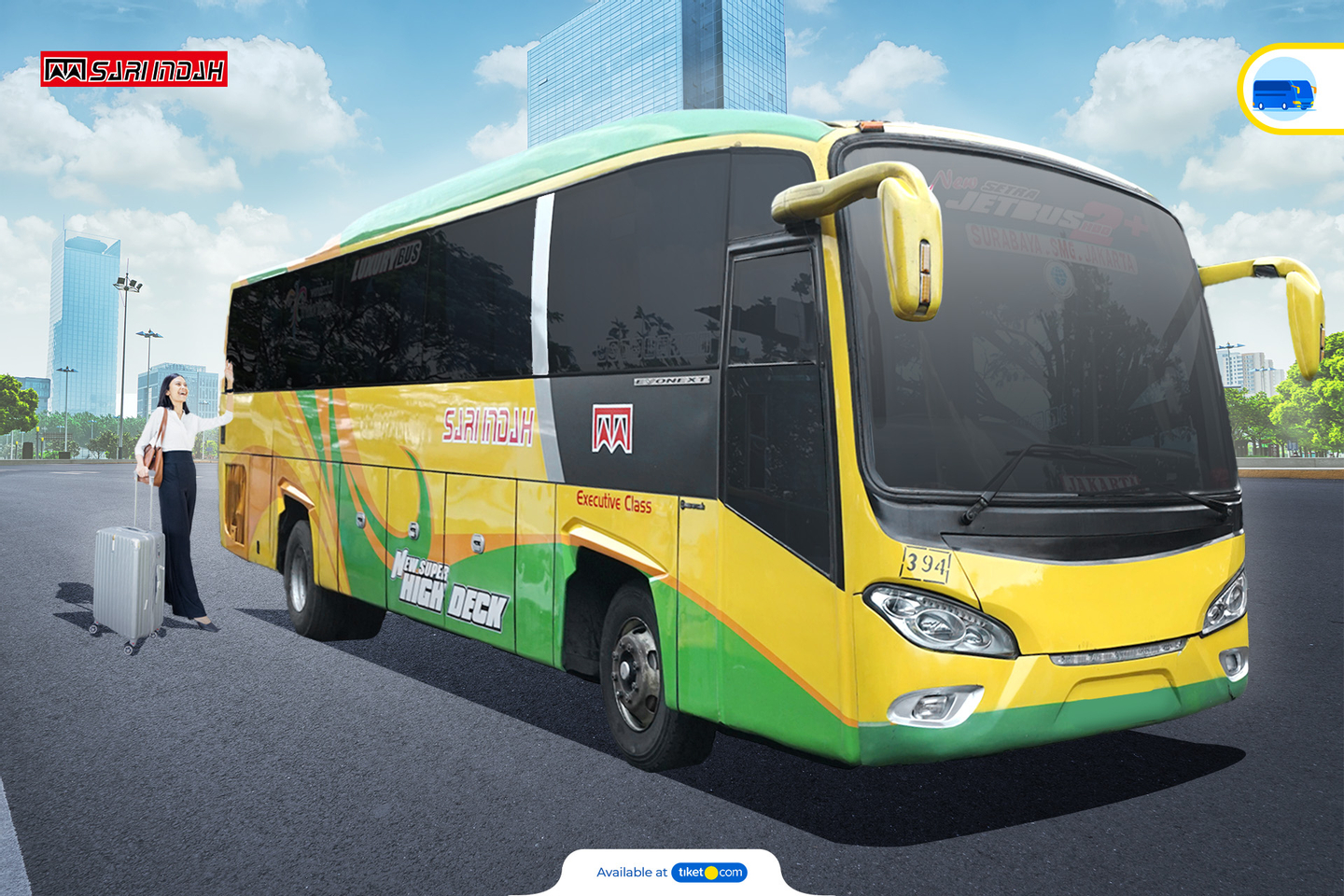 Tiket Bus Jakarta Surabaya Diskon 50% HARGA TERMURAH!