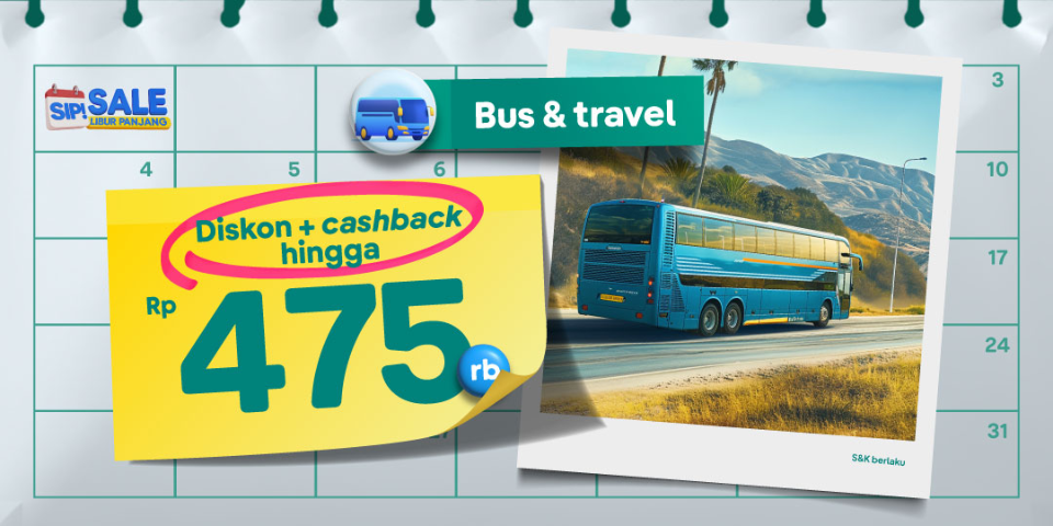 Harga Tiket Bus Online & Travel Shuttle Bus di tiket.com