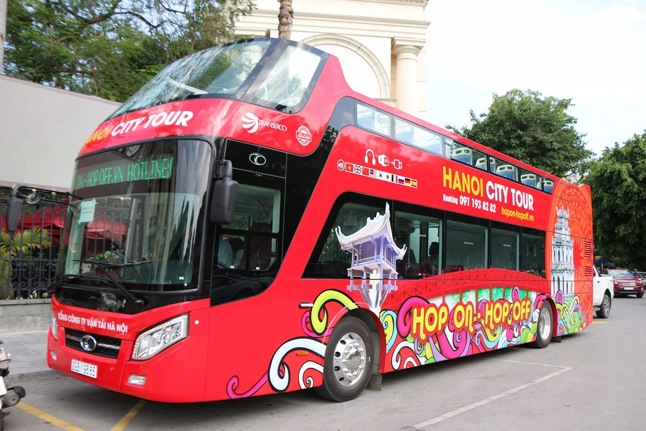 City Sightseeing - Hanoi Hop-On Hop-Off Bus Tour Diskon 50% Paket Tur