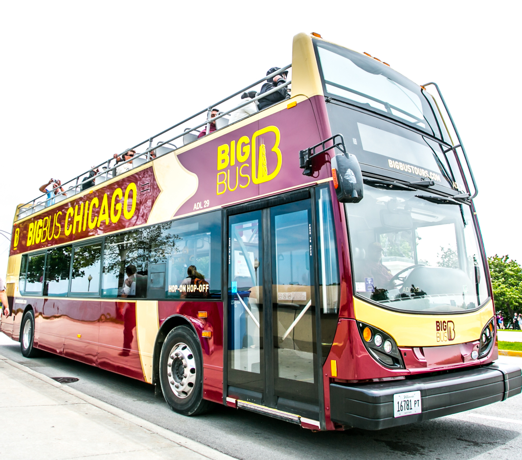 Big Bus Chicago Hop-on Hop-off Bus Tour Diskon 50% Paket Tur