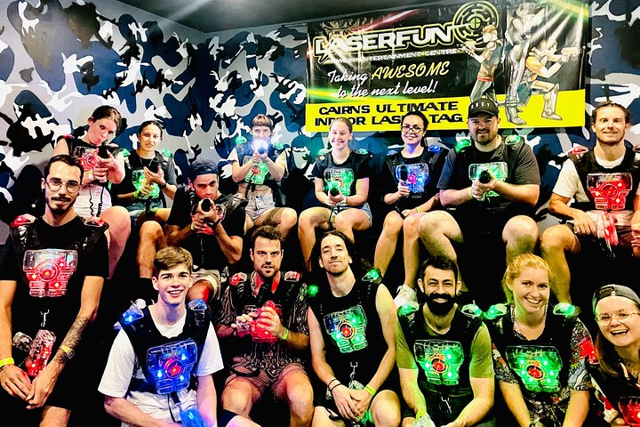 90 Minute Laser Tag Session at Laserfun Cairns Promo Up to 7%