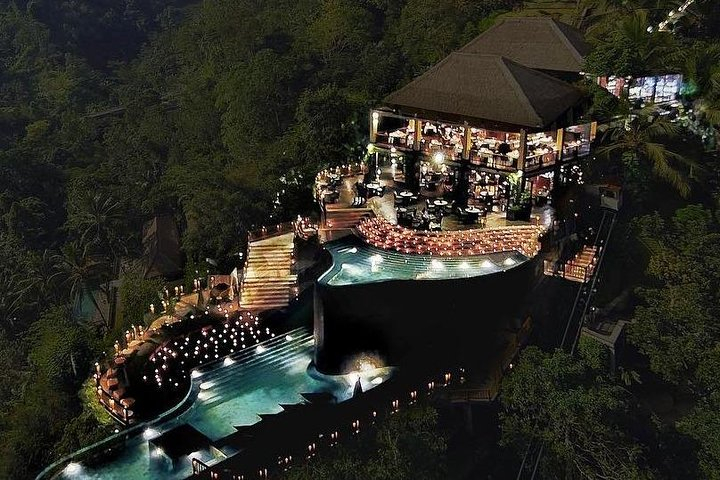 Three Elements Restaurant of Hanging Gardens Bali: 3 Course Meal Dinner ...