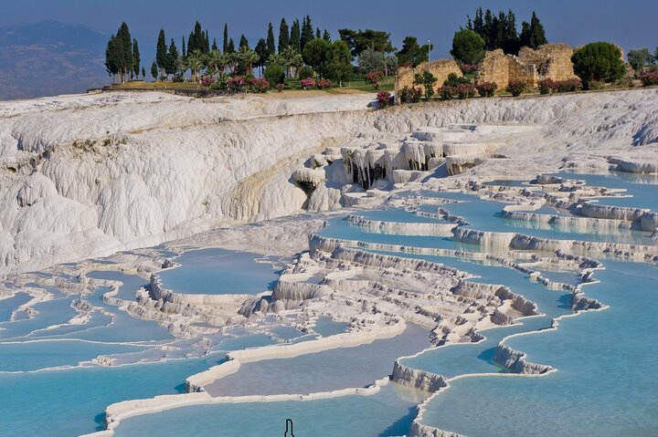 Salda Lake-Pamukkale Tour, Hierapolis Ancient City, Cleopatra Pool from ...