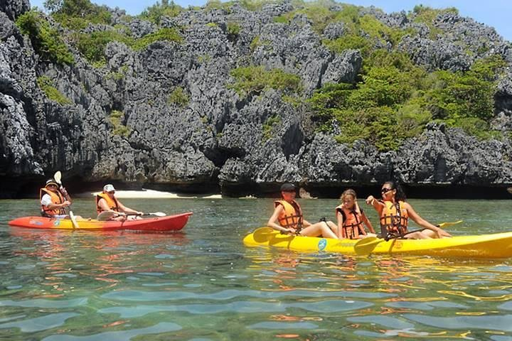 Sea Kayaking at Ang Thong National Marine Park from Koh Samui Harga ...