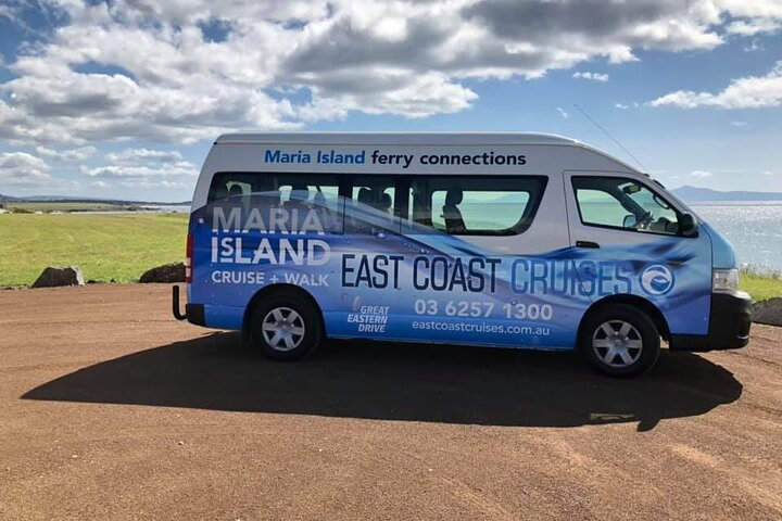 Maria Island Shuttle Bus Hobart to Triabunna (Round Trip) Harga Promo ...