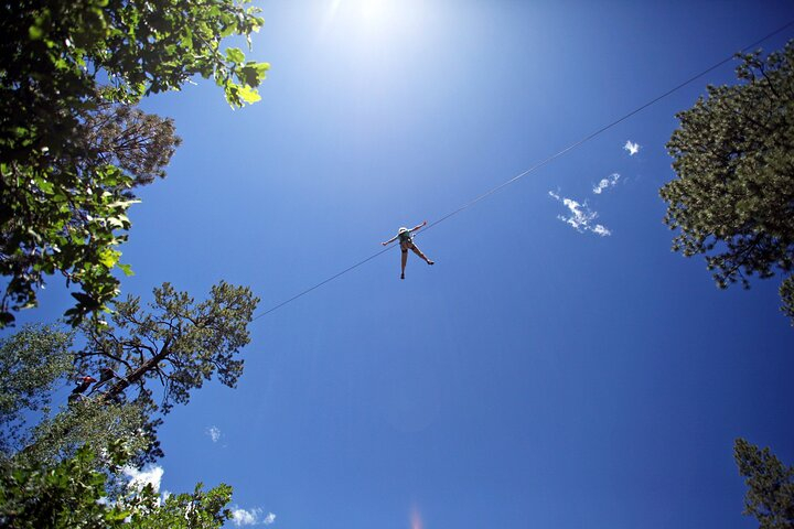 All-Day Guided Zipline Tour with Train Ride and Lunch in Durango Harga ...