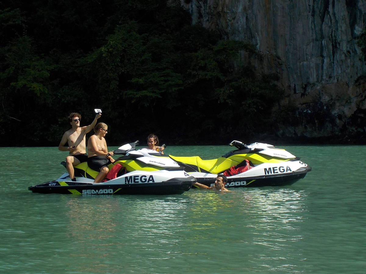 Tiket Langkawi Dayang Bunting Island Tour by Jet Ski with Mega Water ...