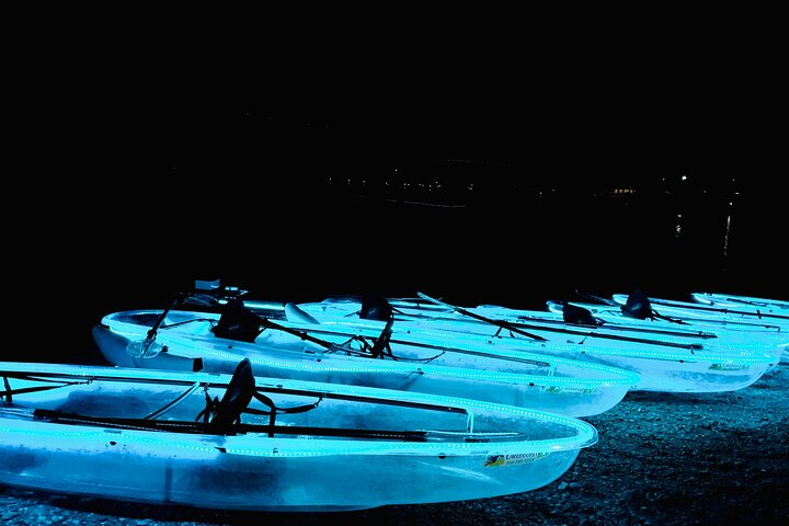 Las Vegas Neon Lights Clear-View Kayak Night Tour on the Colorado River ...