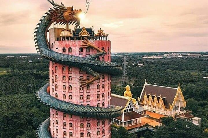 Greater Bangkok Explorer (Dragon Temple, Railway Market & Coconut Farm ...