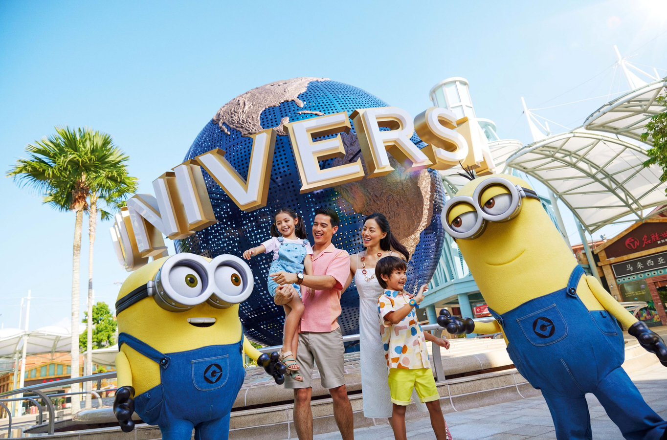 Tiket COMBO: Universal Studios Singapore + Marina Bay Sands SkyPark ...