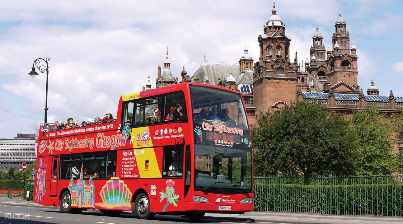 Tiket Glasgow Hop-On Hop-Off City Sightseeing Bus Tour Harga Promo ...