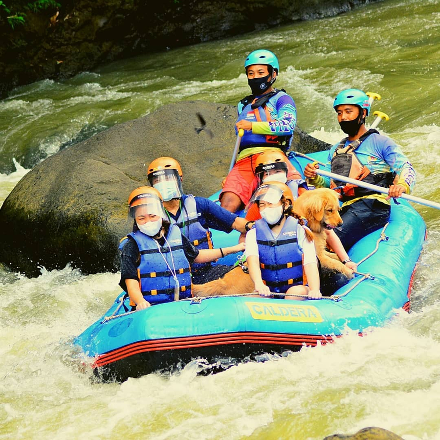 Rafting Experience at Citarik Sukabumi by Caldera Indonesia 50% Off ...