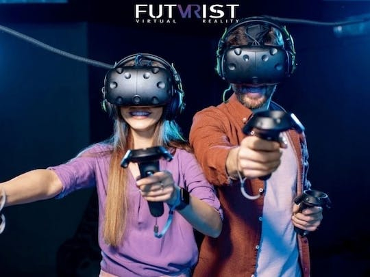 30-minute free roam arena virtual reality game session Diskon 50% Harga ...