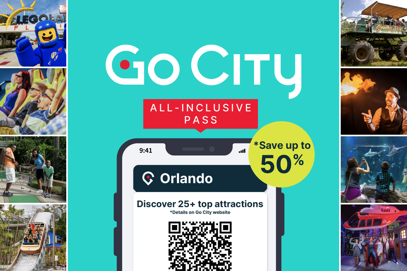 Tiket Go City: Orlando All-Inclusive Pass - Harga Tiket Masuk Terbaru