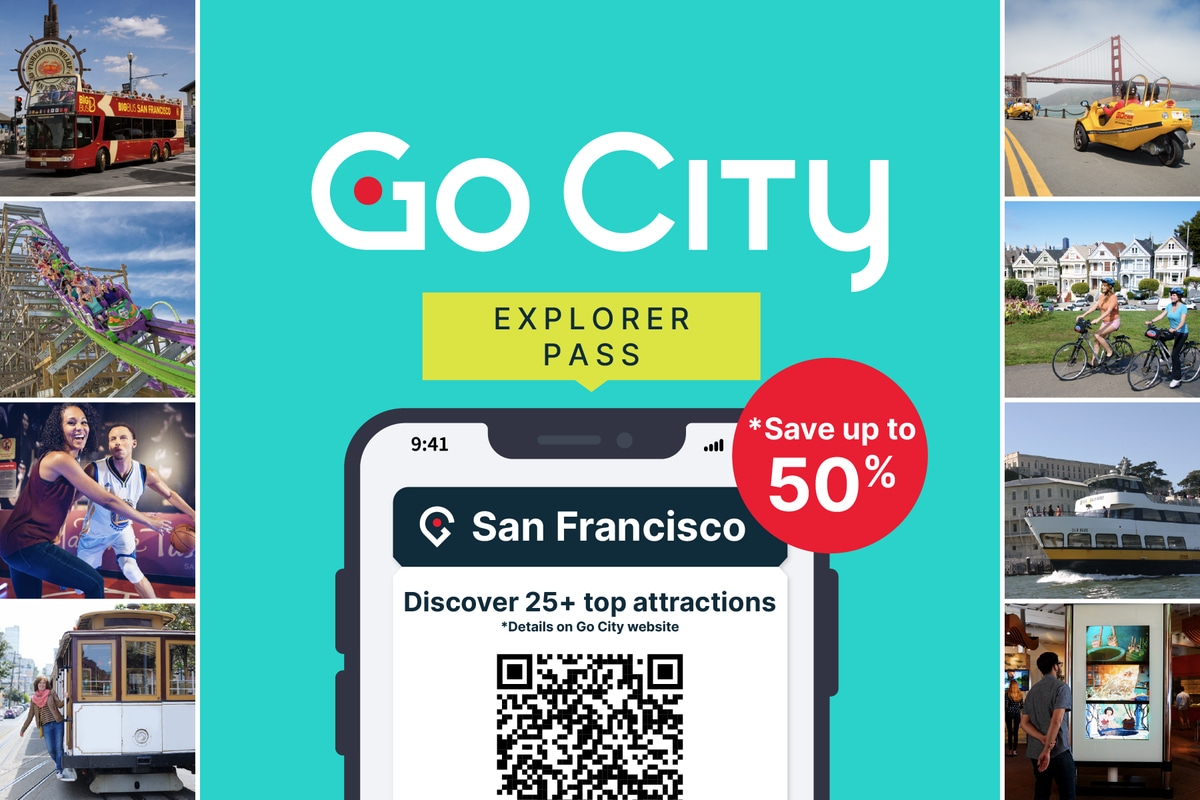 Go City - San Francisco Explorer Pass Diskon 50% Harga Tiket Masuk