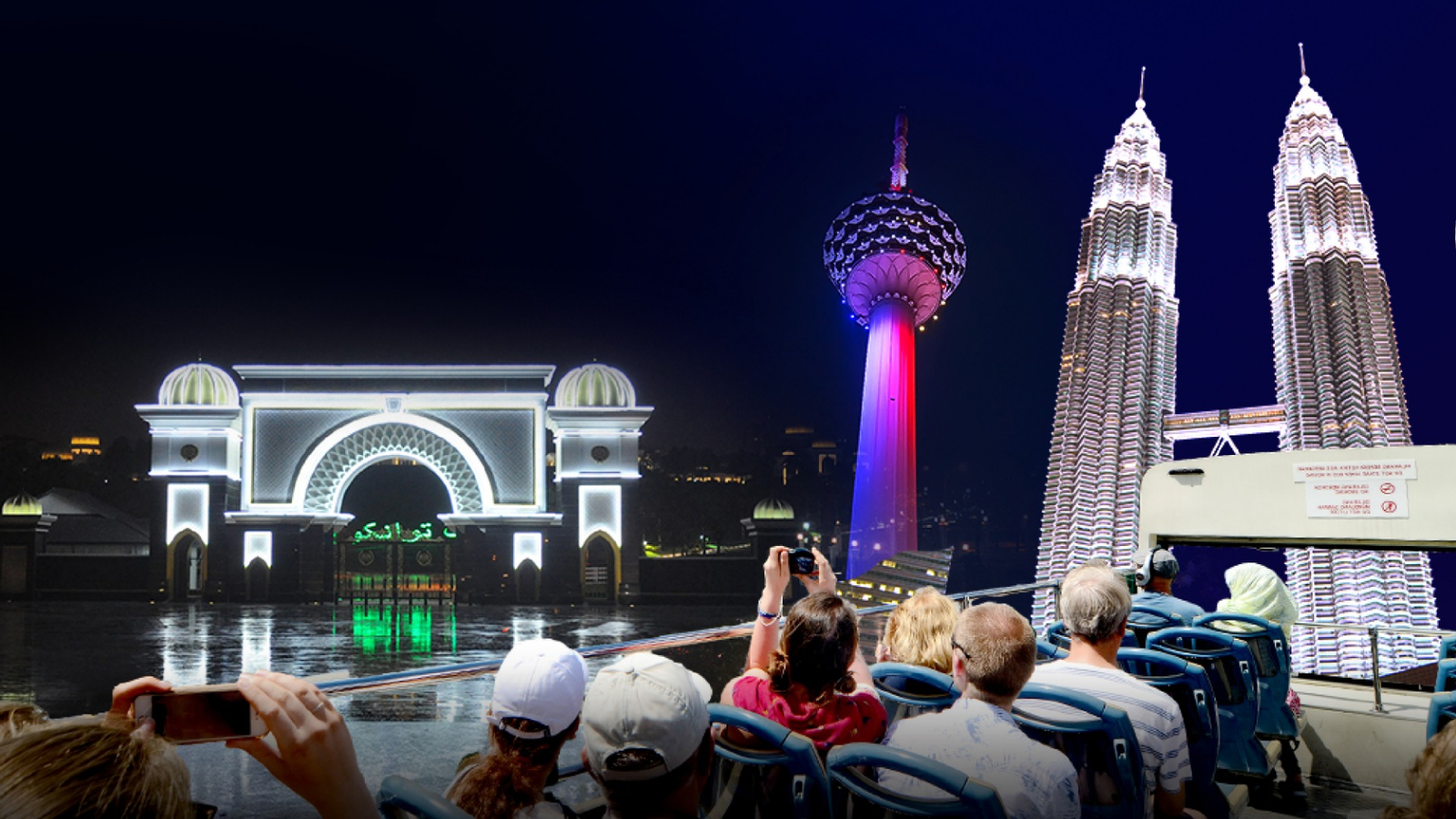 KL City of Lights Tour with Hop-on Hop-off Bus Diskon 50% Harga Tiket Masuk