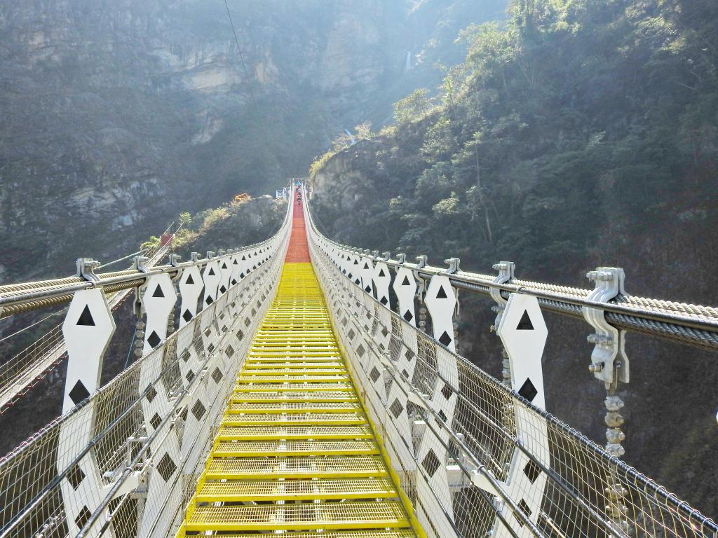 Shuanglong Falls Colorful Suspension Bridge 50% Off Entry Ticket Price