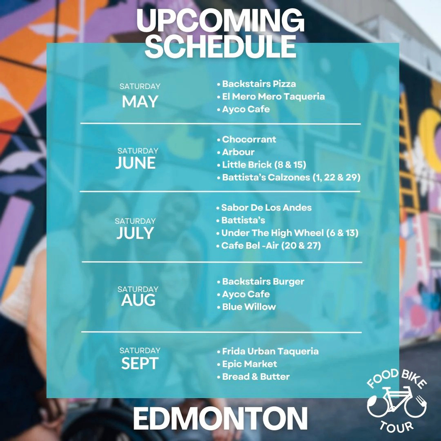 Edmonton Food Bike Tour Diskon 50% Paket Tur