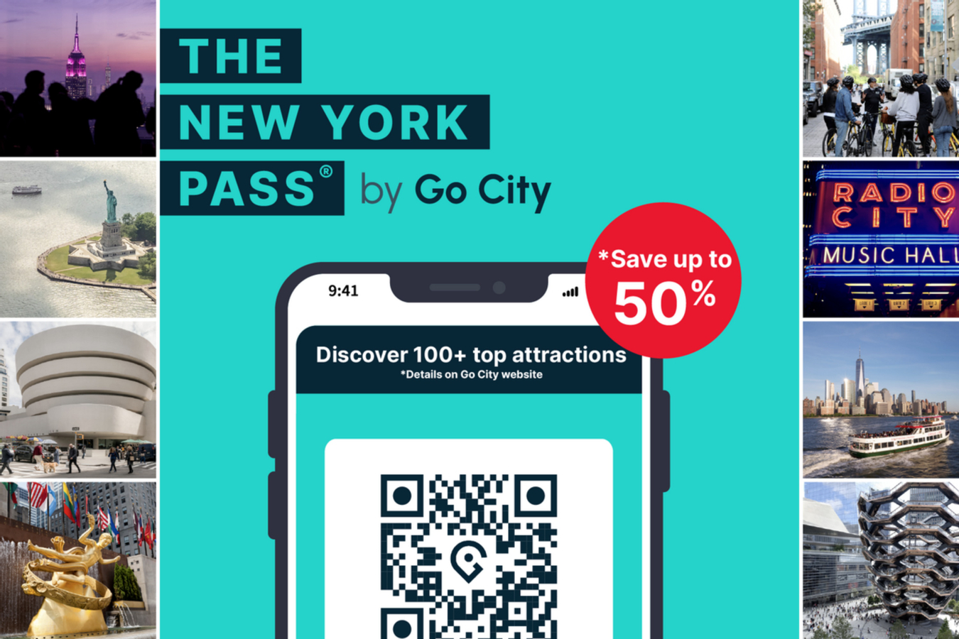 Tiket Go City - New York Pass - Harga Tiket Masuk Terbaru