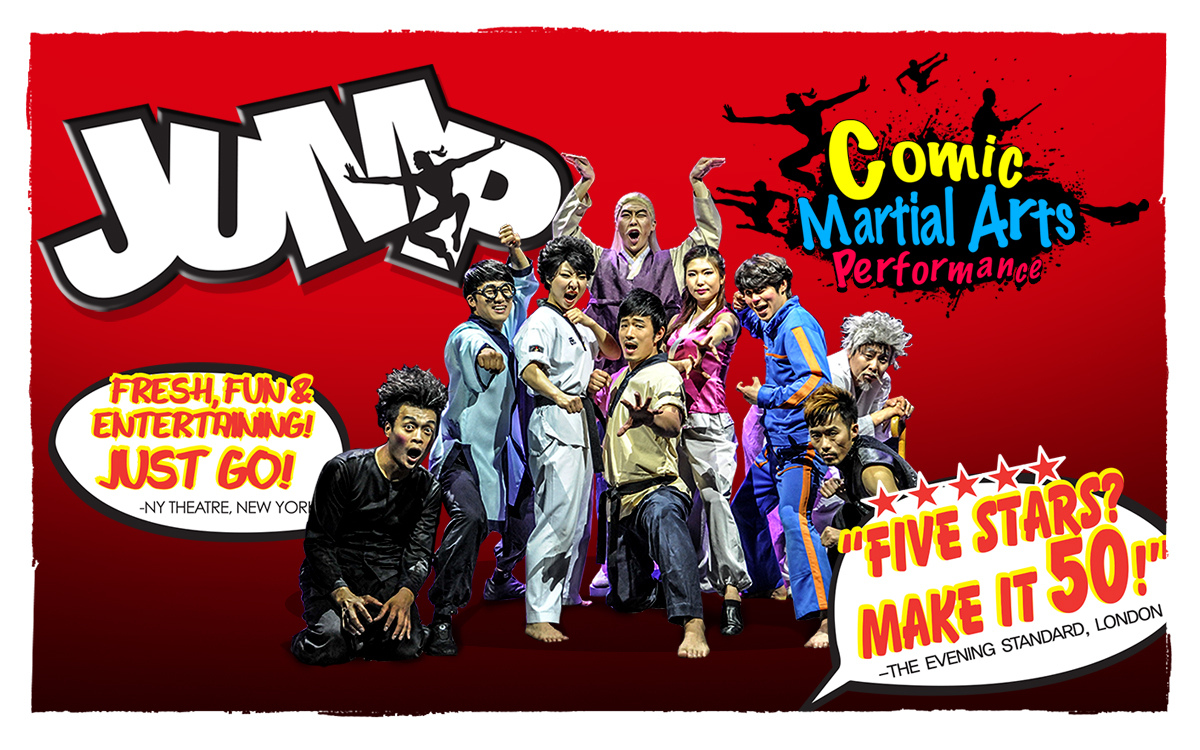 Jump - Comic Martial Arts Performancein Seoul 50% Off Entry Ticket Price