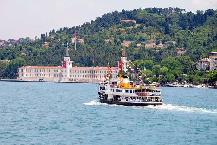 Afternoon Bosphorus Boat and Bus Tour with cable car from Pierre Loti ...