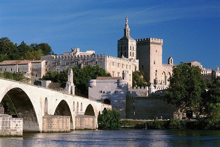 Avignon, Palace of the Popes and tasting of Côtes du Rhône wines 50% ...