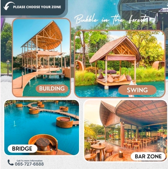 Table reservation in Thailand (Bubble in the forest) 50% Off Ticket Price