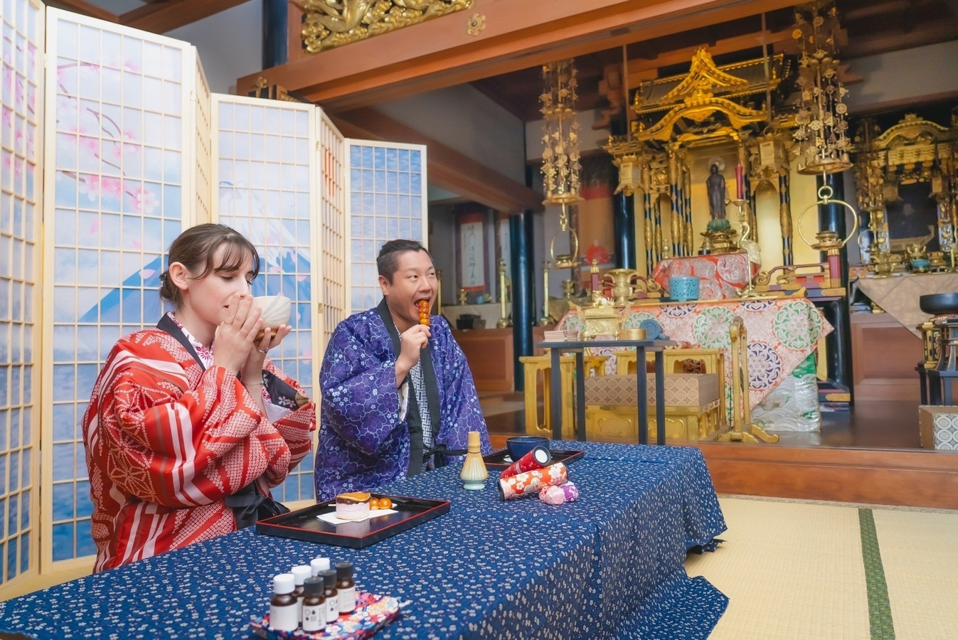 Tiket Osaka: Tea Ceremony and Foot Bath Experience at Saishoji Temple ...