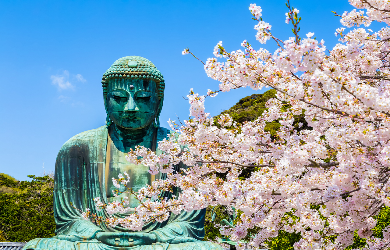 Tiket Kamakura Day Trip | Kamakura Great Buddha, Enoden (including ...