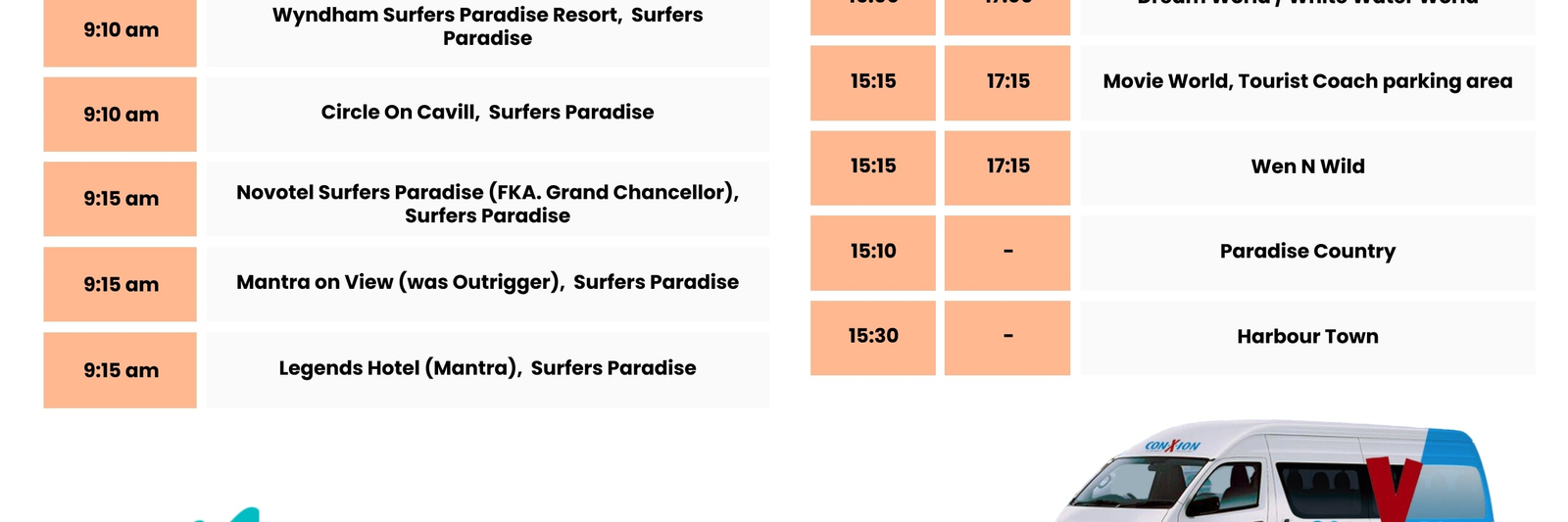 Get Ticket Gold Coast Theme Park Transfer Pass Promo Prices - tiket.com