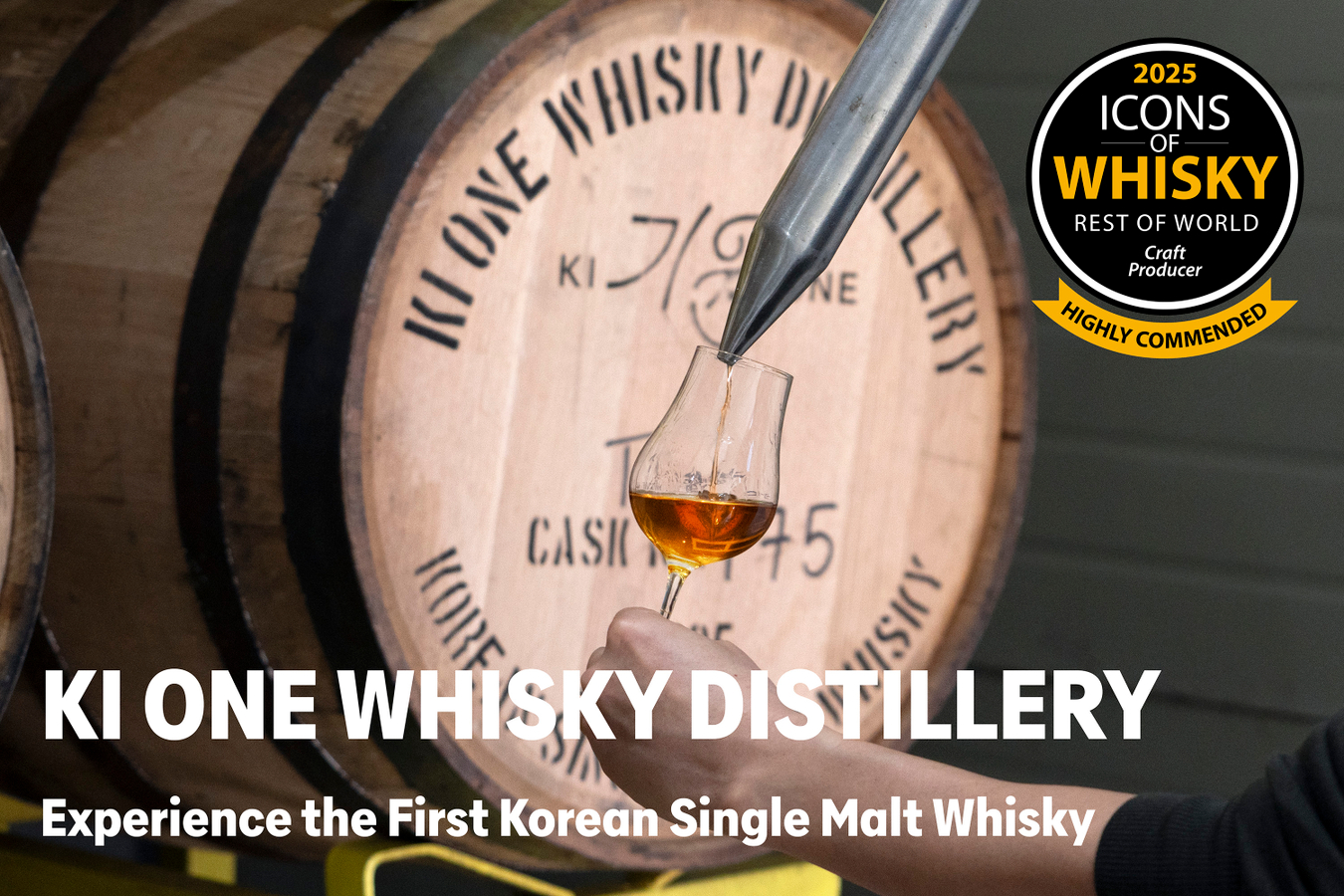 Tiket Whisky Tour & Tasting at Korea's First World-Class Distillery ...