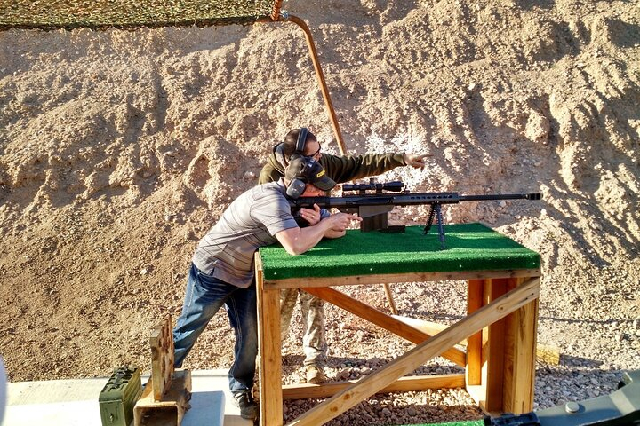 Outdoor Shooting Range from Las Vegas with Optional ATV Tour Diskon 50% ...