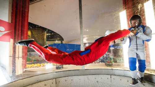Tiket iFLY Indoor Parachuting Experience in Dubai [Self-Guided Arrival ...