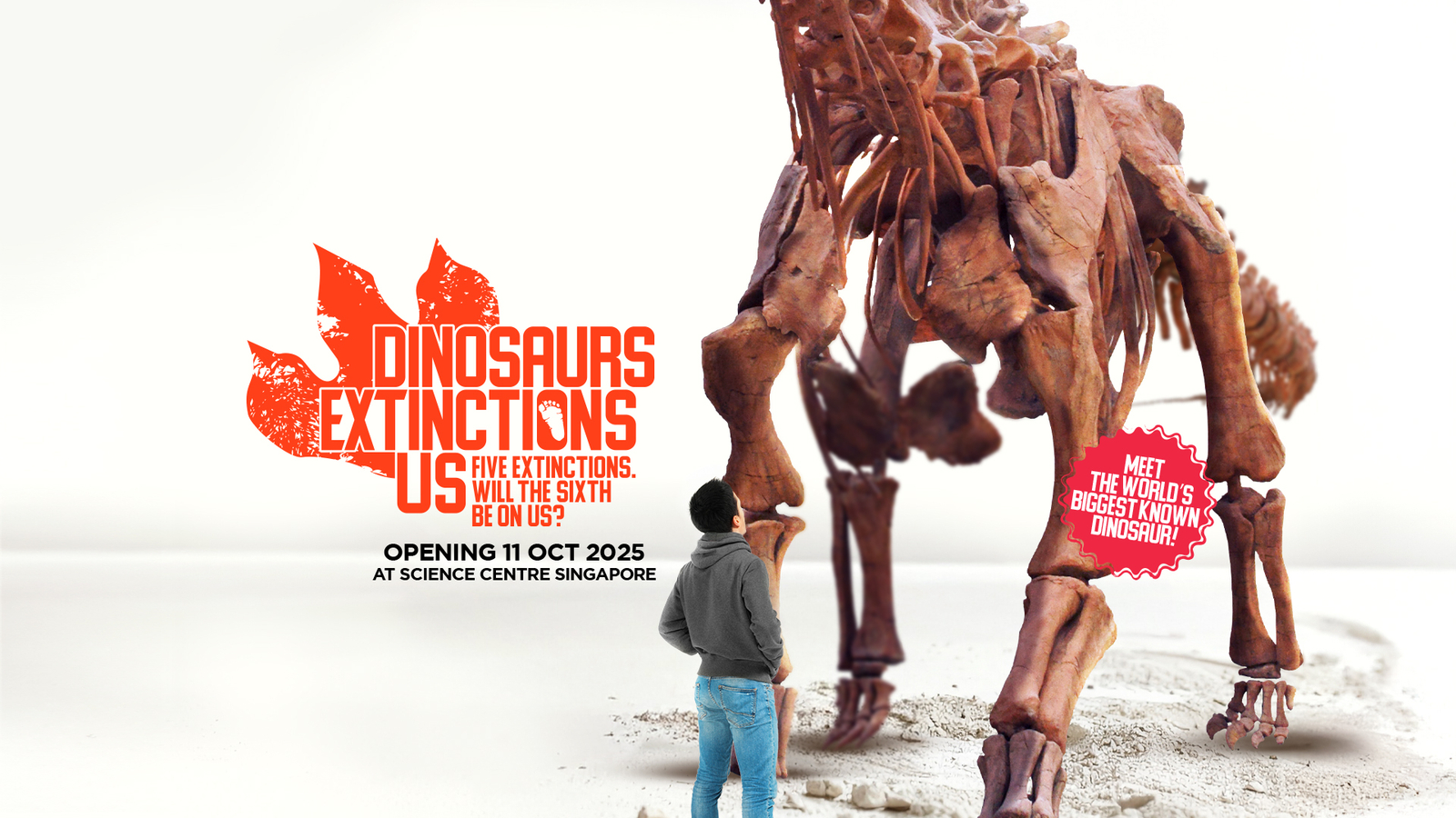 Get Ticket Science Centre Dinosaurs | Extinctions | Us Exhibition Promo ...