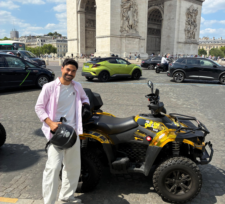Tiket Quad bike ride to discover Parisian monuments Harga Promo - tiket.com