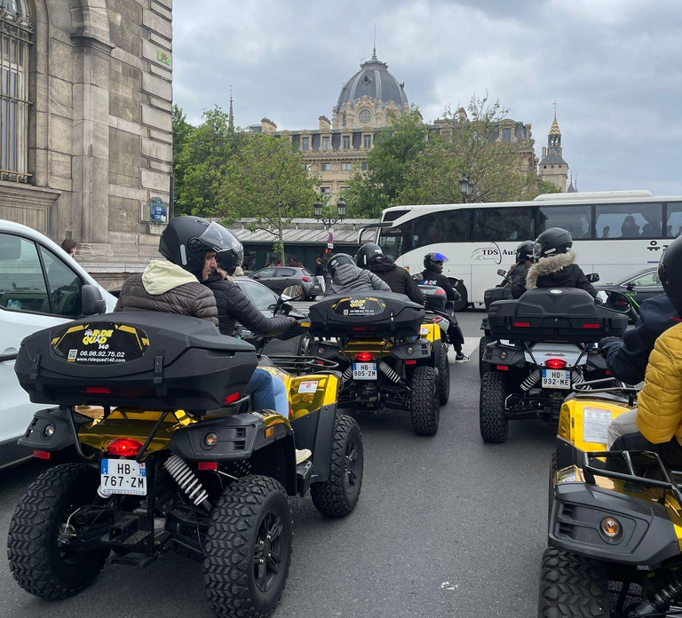 Tiket Quad bike ride to discover Parisian monuments Harga Promo - tiket.com