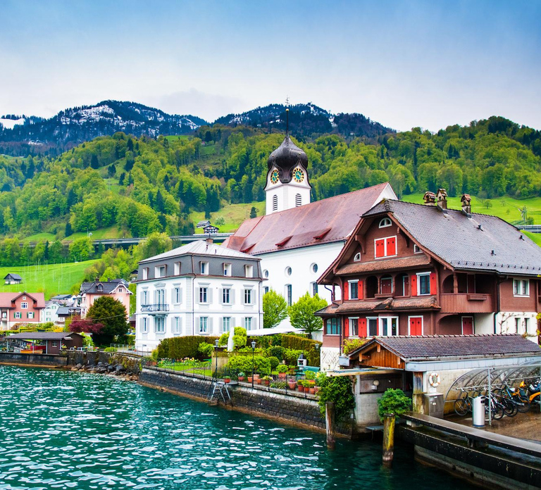 Get Ticket Lucerne: Mt Rigi, Mineral Spa and Astrid Chapel Private Trip ...