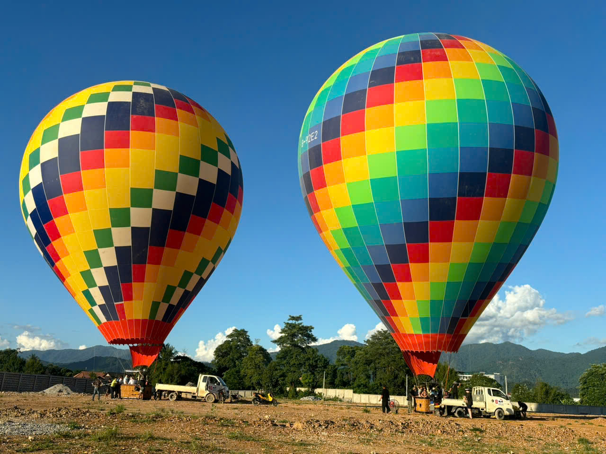 Tiket Vang Vieng: Hot Air Balloon Flight Harga Promo - tiket.com