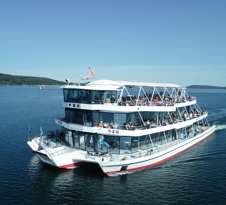 Tiket Brombachsee: Ship Tour on the Trimaran "MS Brombachsee" Harga ...