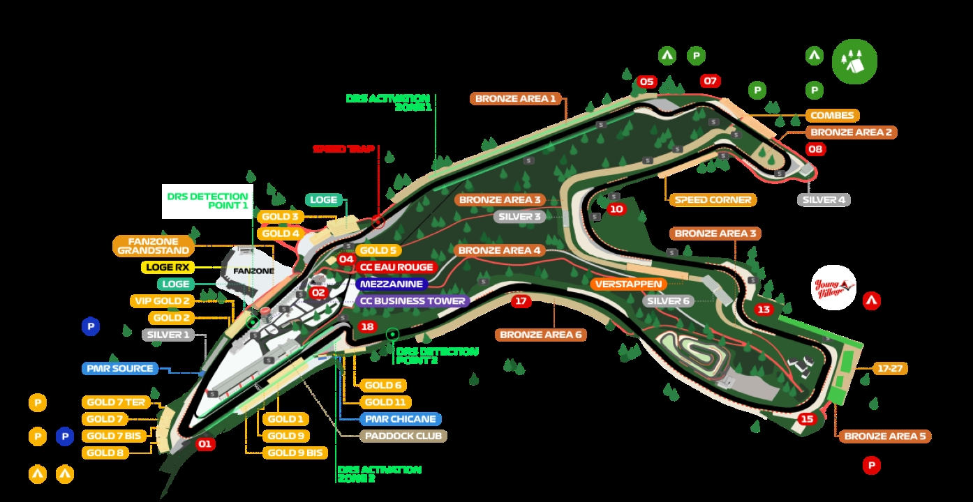 Get Ticket Formula 1 Belgian Grand Prix 2026 Promo Prices - tiket.com