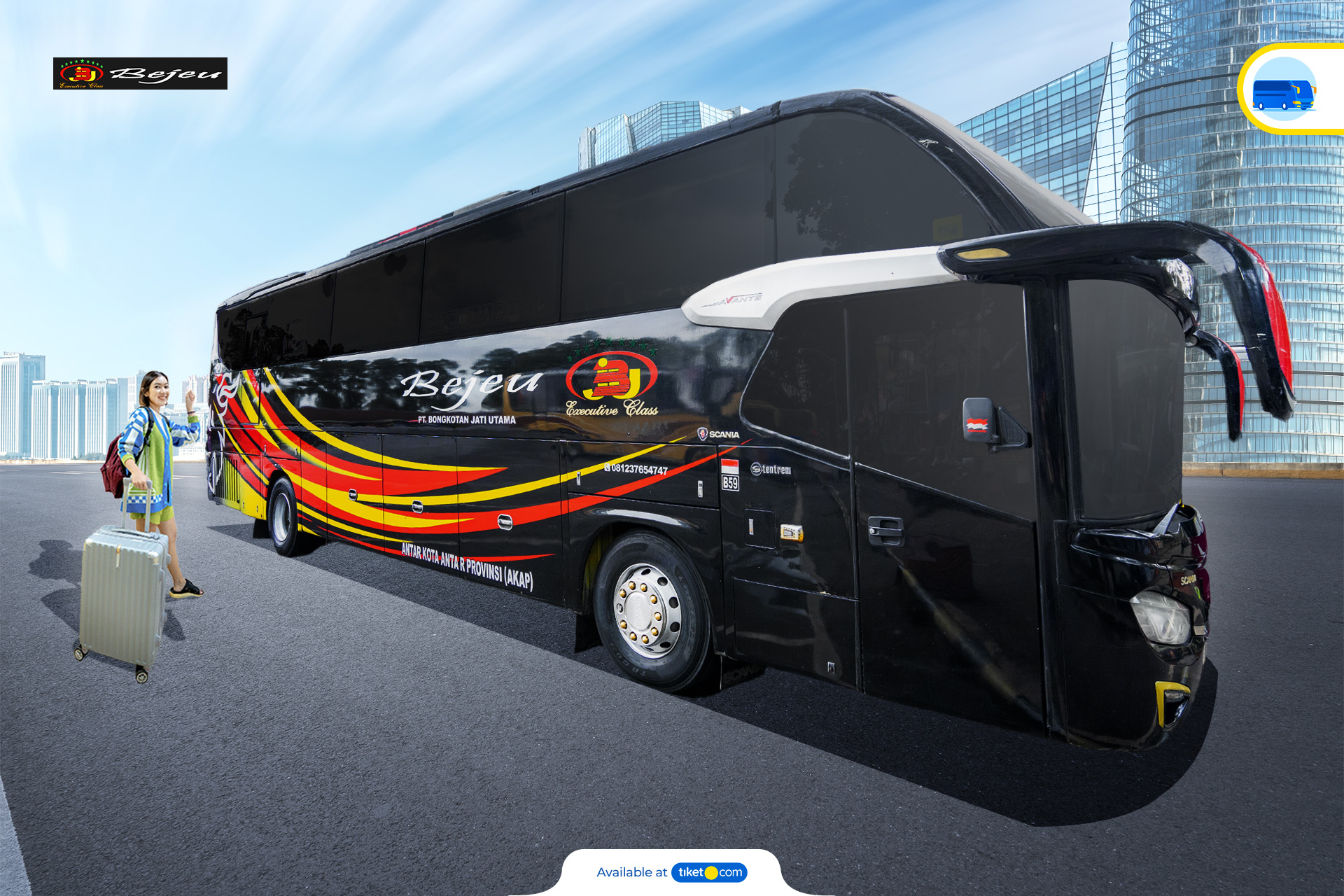 Tiket Bus Bejeu | Lebih Murah dari Agen & Loket!